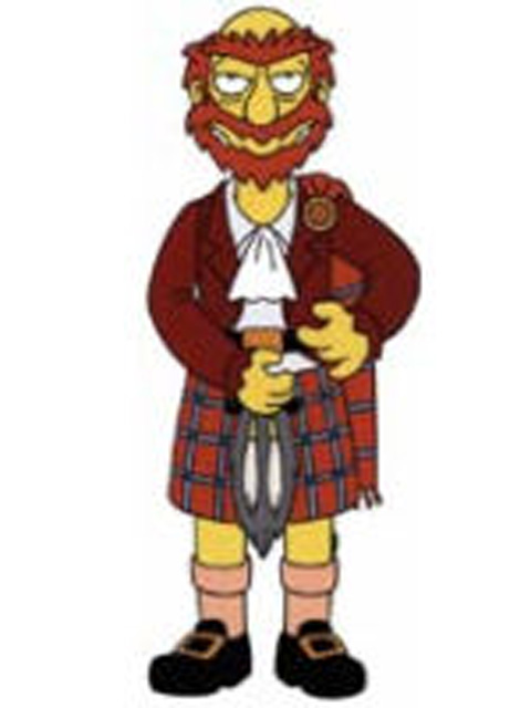 Clicker Pics - Kilts: Os Simpsons tbm na festa...