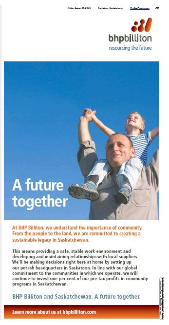 Owls and Roosters: BHP Billiton ‘has no intention of becoming ...