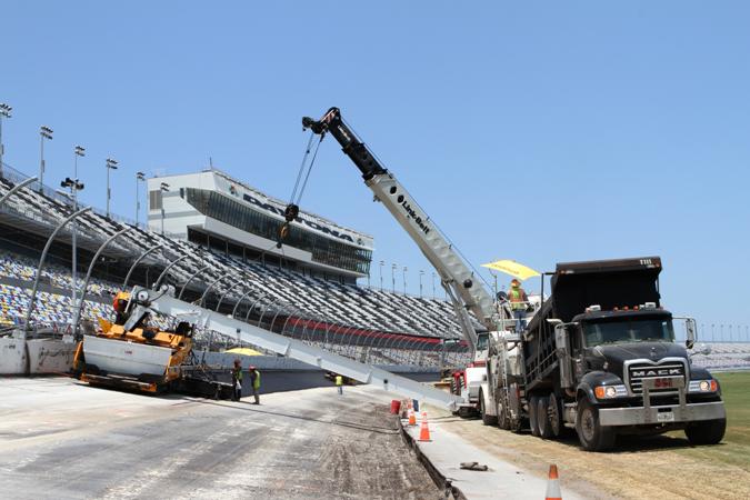Motorsport Editions: Repaving the Daytona International Speedway