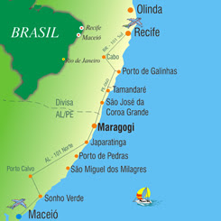 VIAJANDO PARA FORA: Maragogi - Alagoas