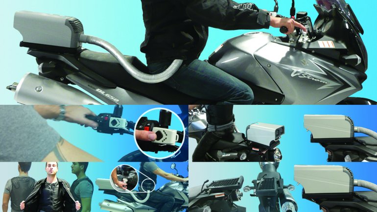 Motorcycles & Automotive: Motorcycle air conditioner