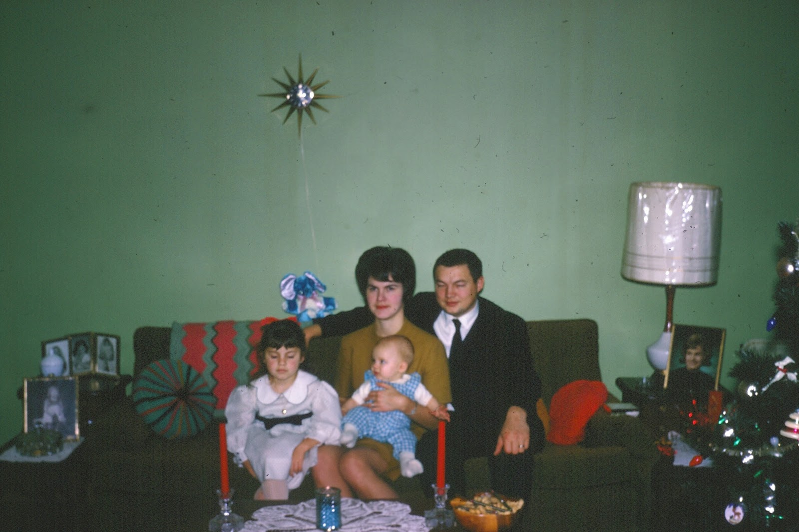 Sleepy Meadow Farm: Dick Burkhalter Family Christmas, 1969