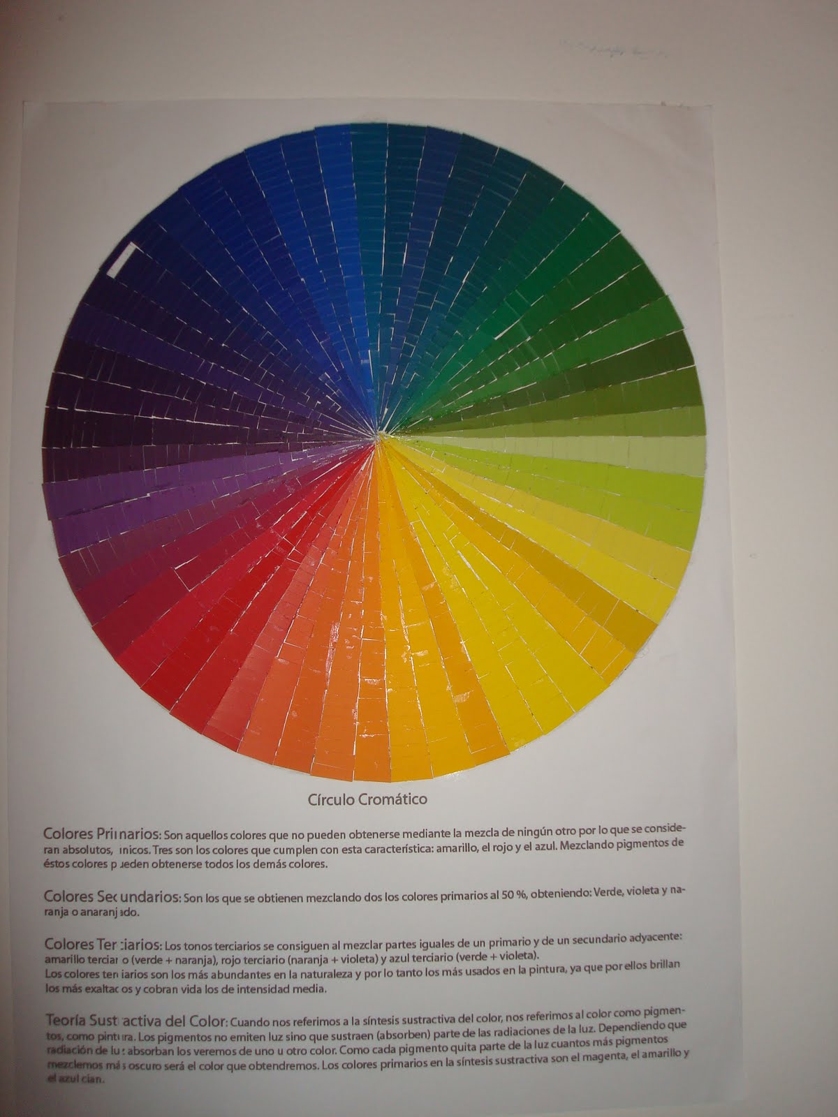 Diseño: Circulo cromatico