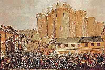 o resgate da história: A Queda Da Bastilha