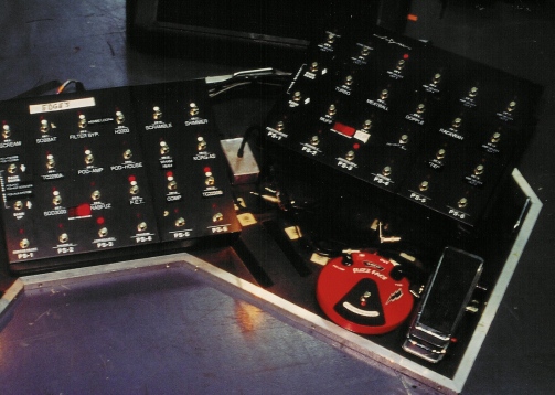 Pedalboard e Set-Up: Set-Up de The Edge