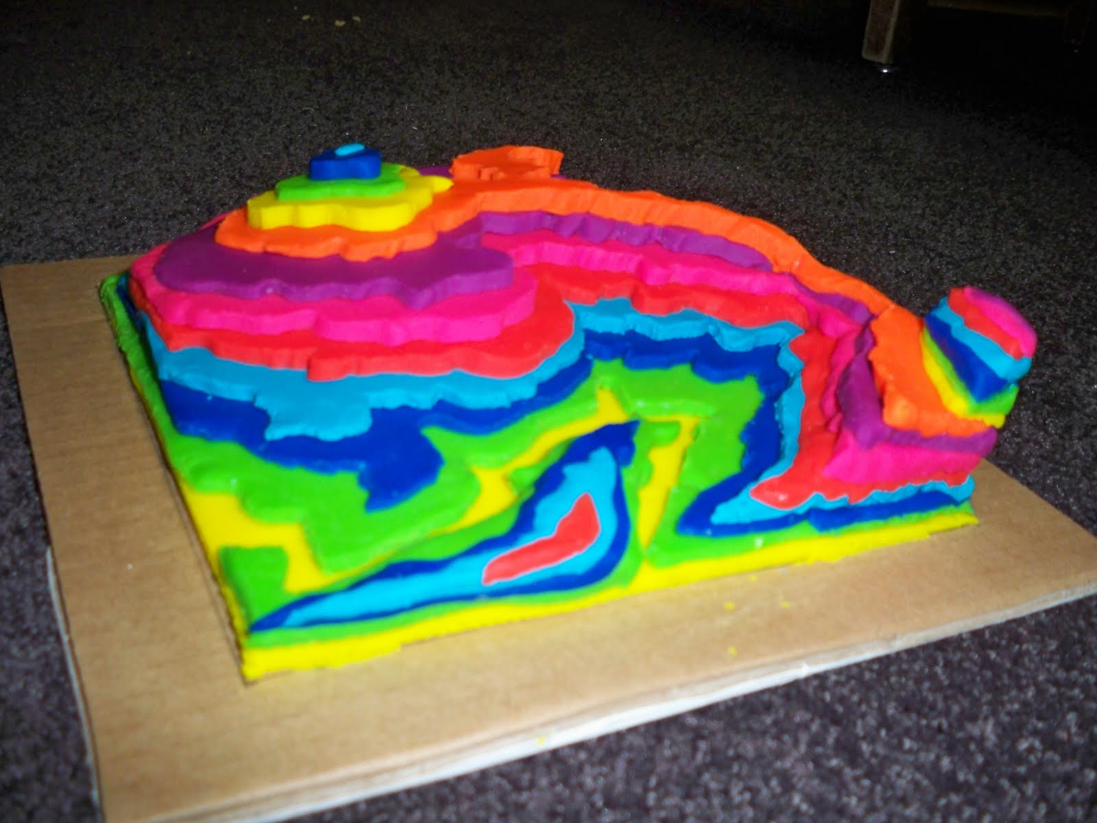 The Exquisite Object: Katie Cappadonia: Topography Map Project