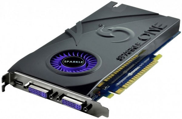 Badabings: Sparkle single slot GeForce GTS 450 Graphics Card