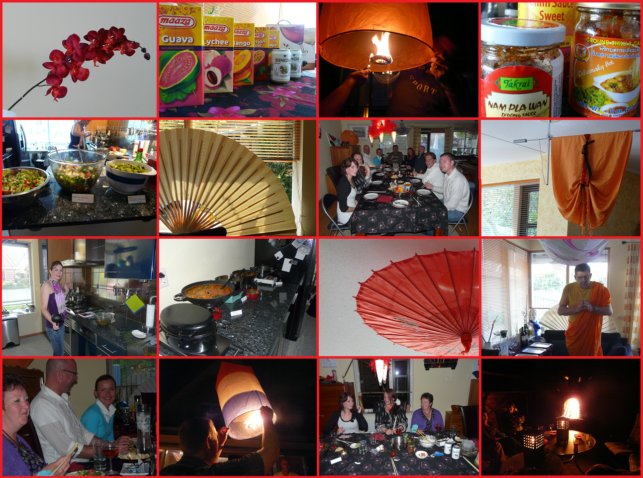 Live, love, laugh and eat.: A Thai themed dinner party