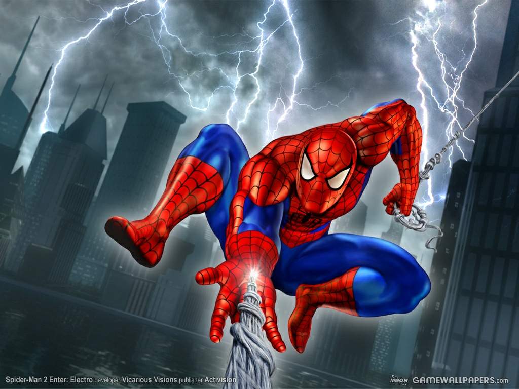 CARTOON, ANIMATED MOVIE, STORY AND GAMES: Spiderman