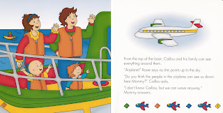 Kay KidBooks: Caillou's Trip to the Harbor