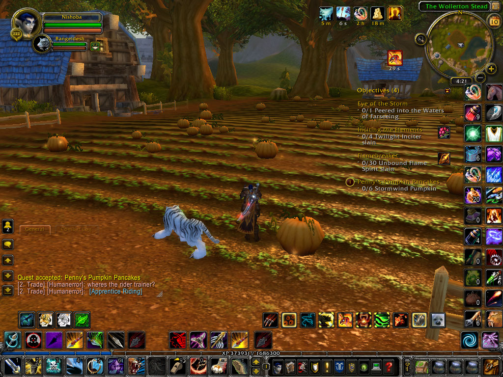 Shadows Wow Guide: Cooking Daily In Stormwind Penny's Pumpkin Pancakes