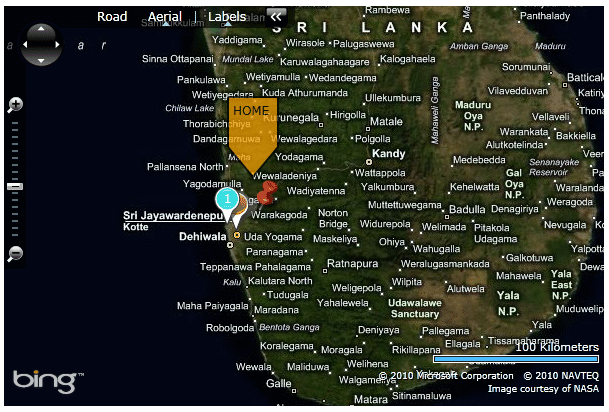 Madhuka How To Add Push Pins To Bing Maps