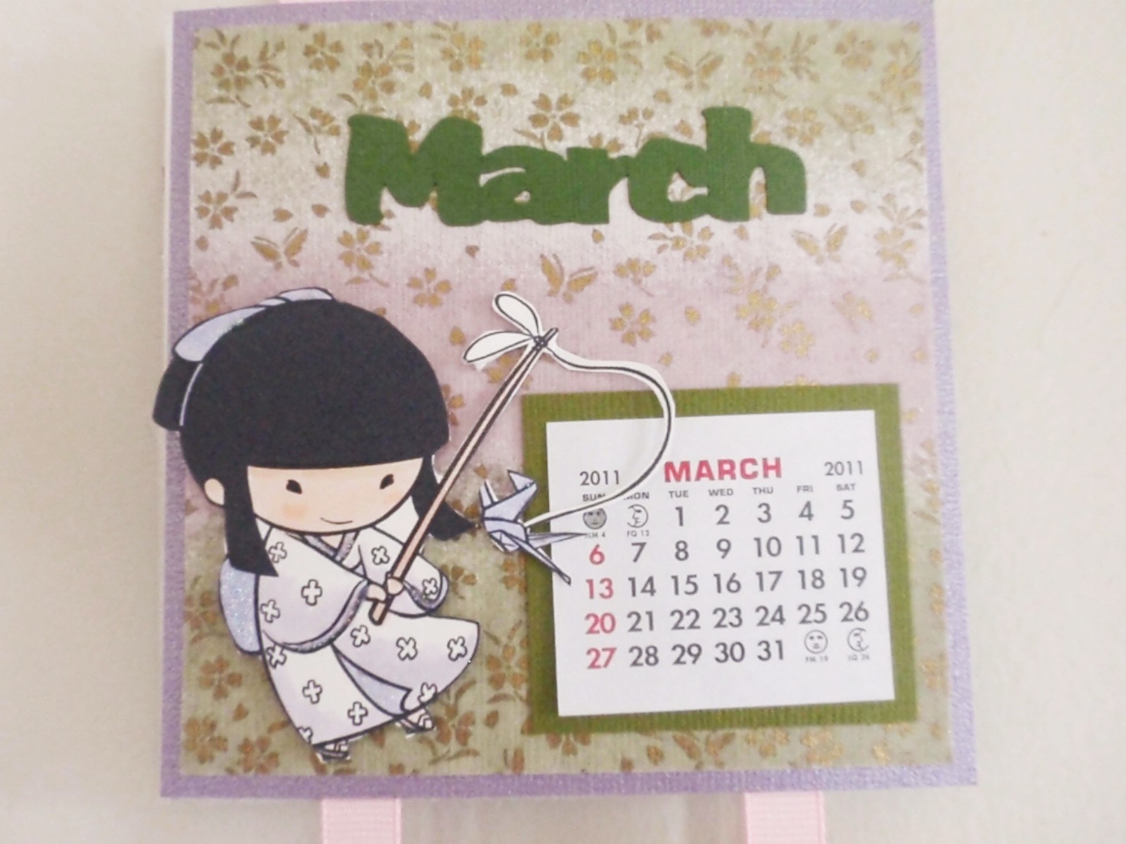 Crazy for Paper: Japanese Girl Calendar