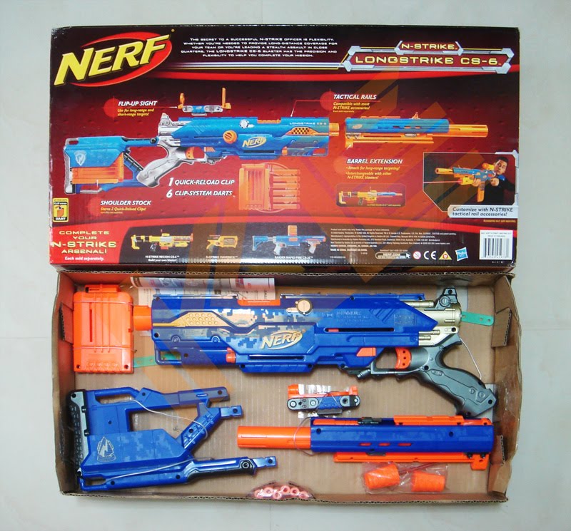 Nerf's: Nerf N-Strike Longstrike CS-6