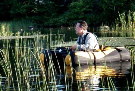 Steve Dobson's Fisherman's Blog: How To Get Started Float Tube Fly Fishing