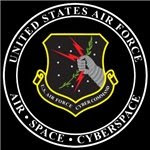 Pro Art Military T-Shirts: Air Force Cyber Command - AFCYBER