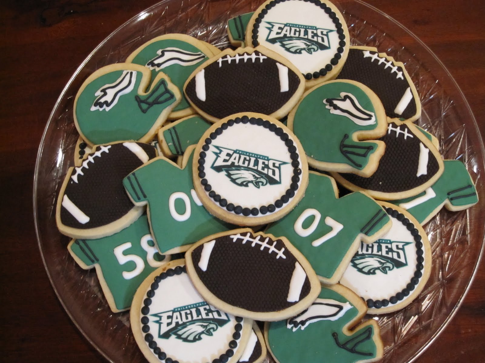 Sweet Spot Blog: Philadelphia Eagles Cookies!