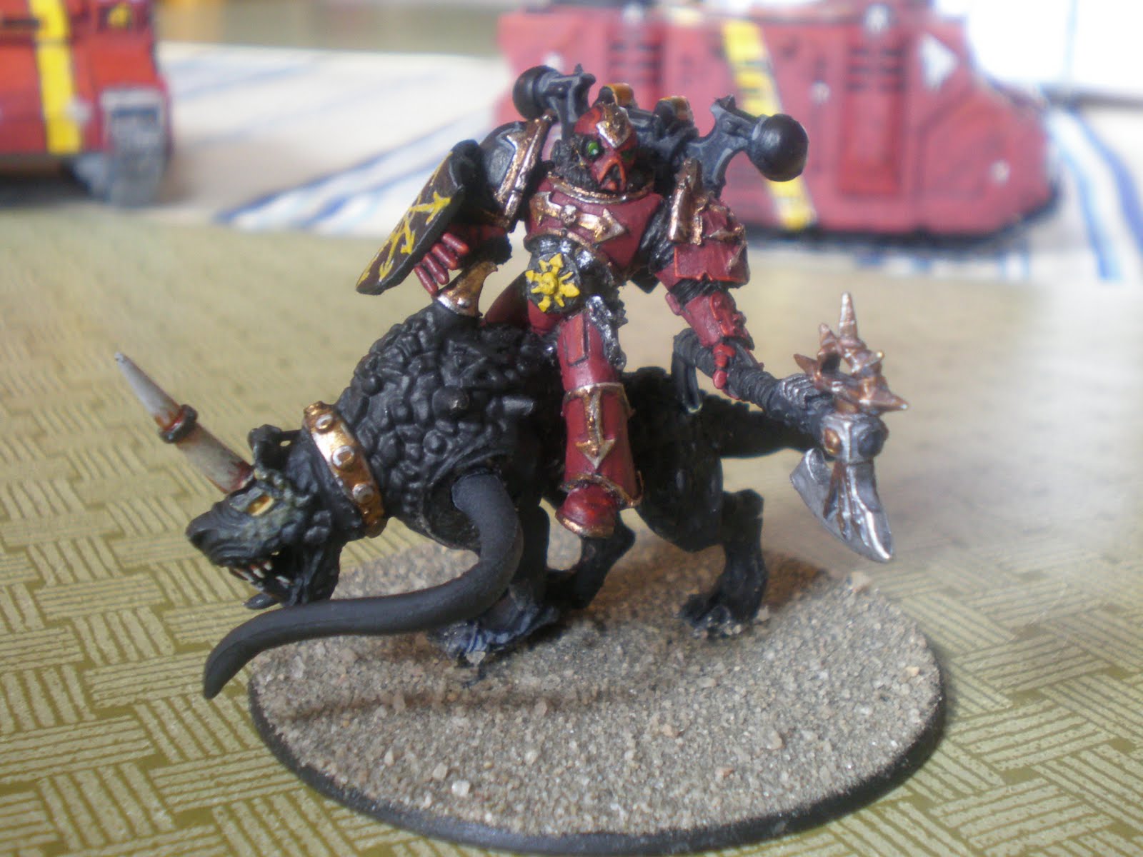 THE UNHOLY HARBINGER: Update! + Finished Angron + Space wolves