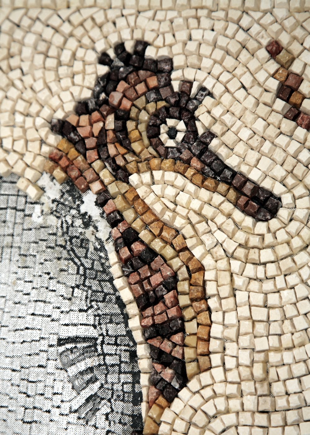 Mosaic and stones: Realisation d'une mosaique