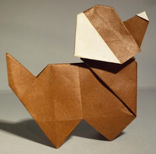 F. ZIEGLER : Origami à Nancy et autres billevesées: Chien d'Edwin Corrie