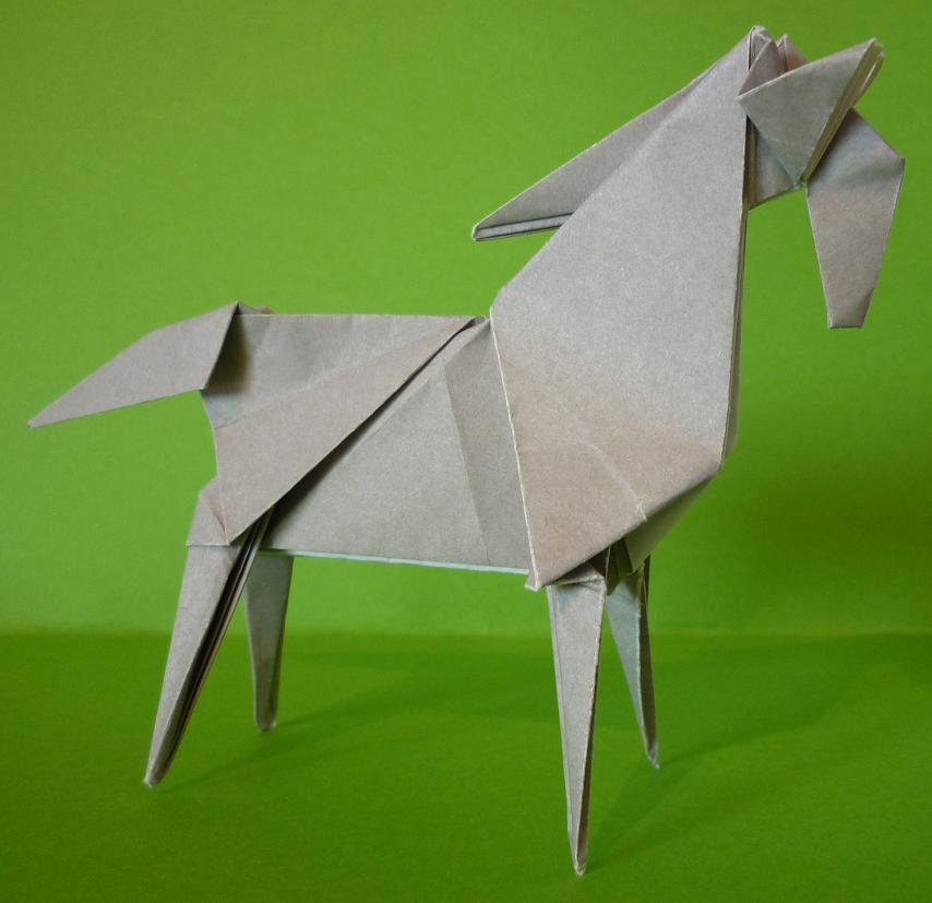 F. ZIEGLER : Origami à Nancy et autres billevesées: Cheval de Maekawa Jun