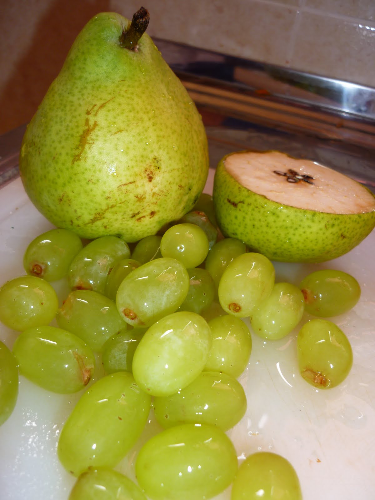 Una vida, un corazón, millones de ideas: Jugo de Uva con Pera