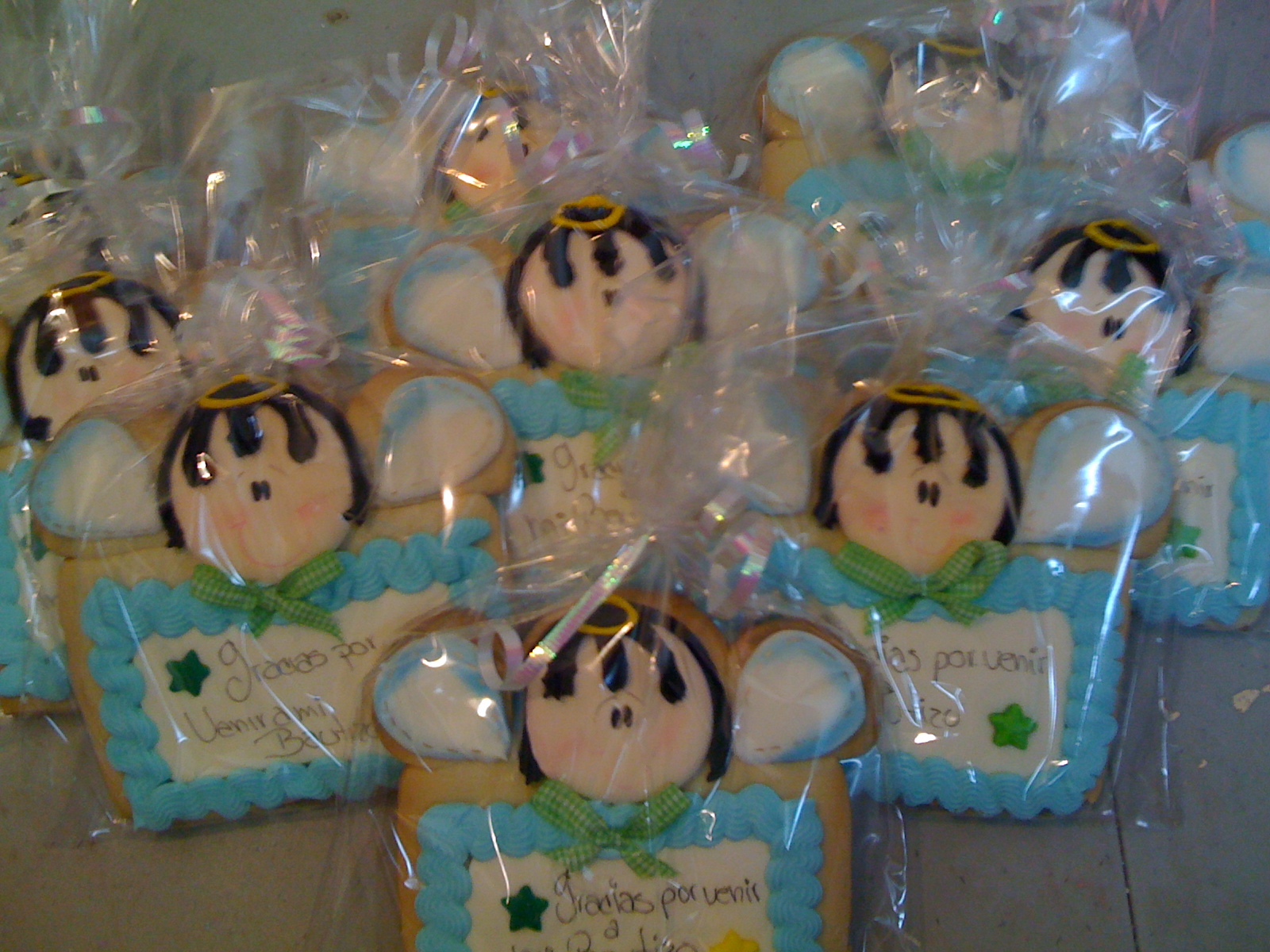 the candy factory: galletas decoradas con angelito- cookies with angels