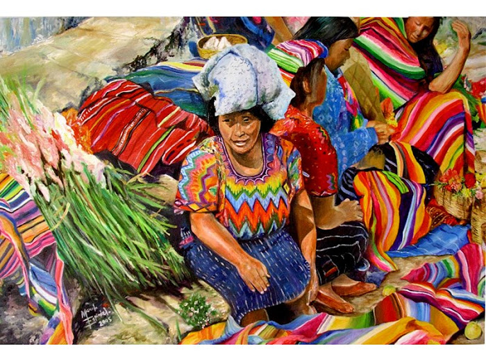 Manolo Espindel arte mexicano: Paseando por los mercados