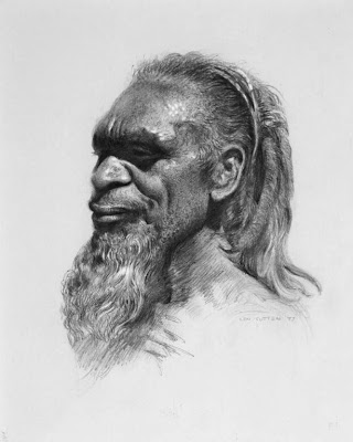 Len Cutten, Artist.: ABORIGINE, 1977.