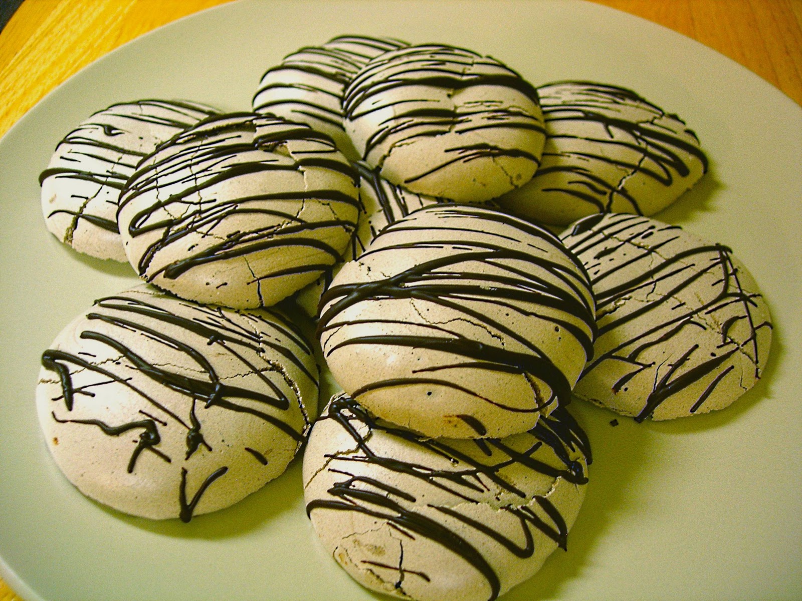 Day 11: Chocolate Meringue Cookies - Dishes and Designs