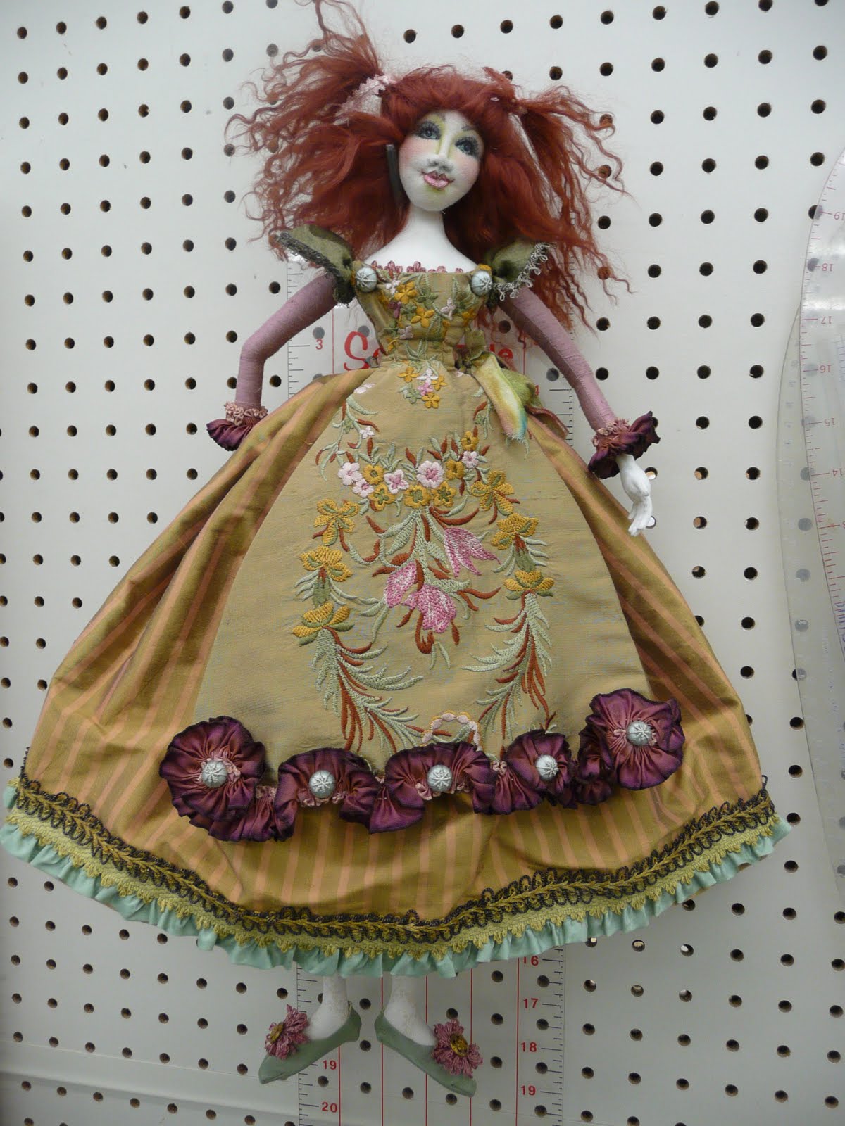 Many Stitches Later: Doll class with Barbara Willis