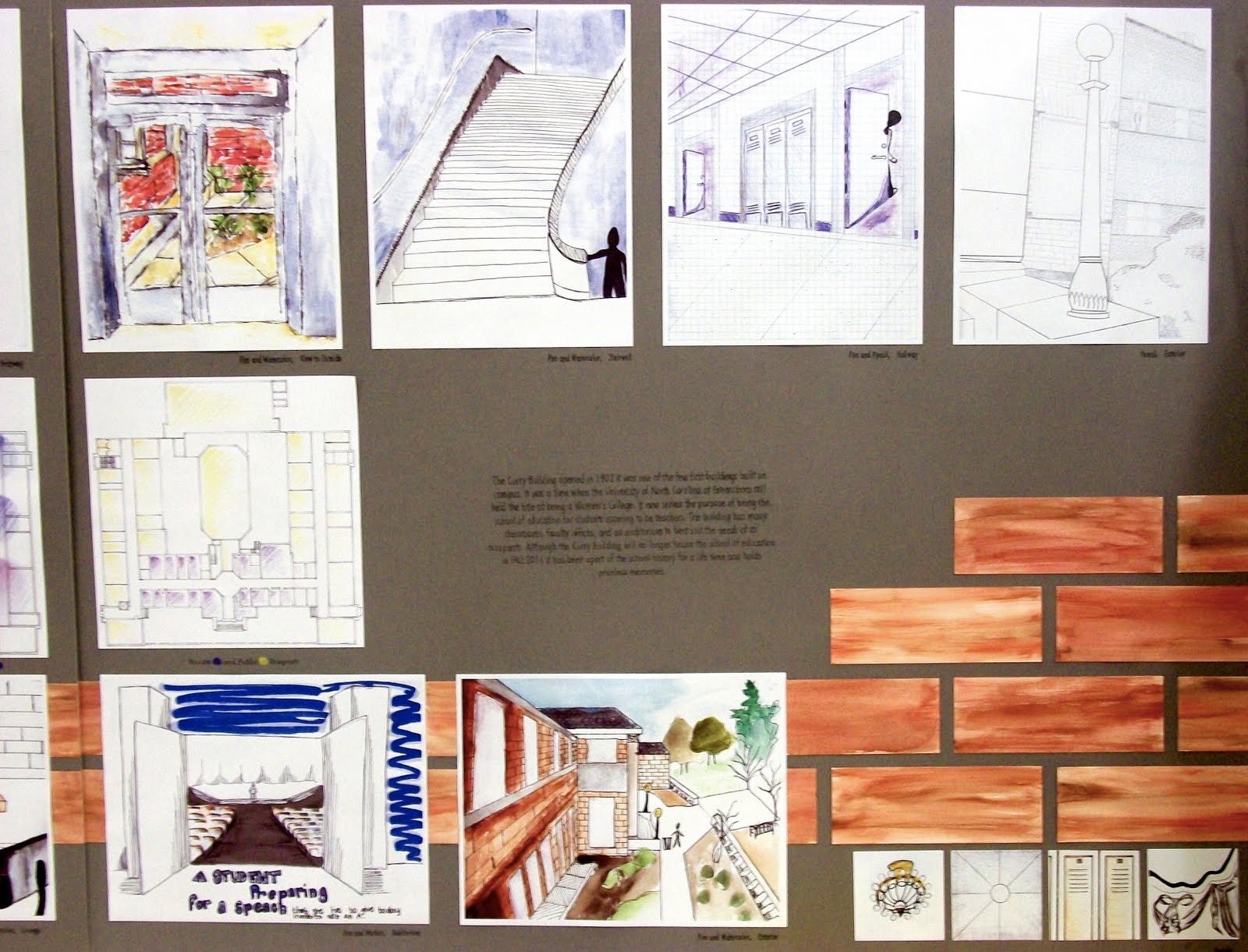 cmb: Curry Building: Display Board