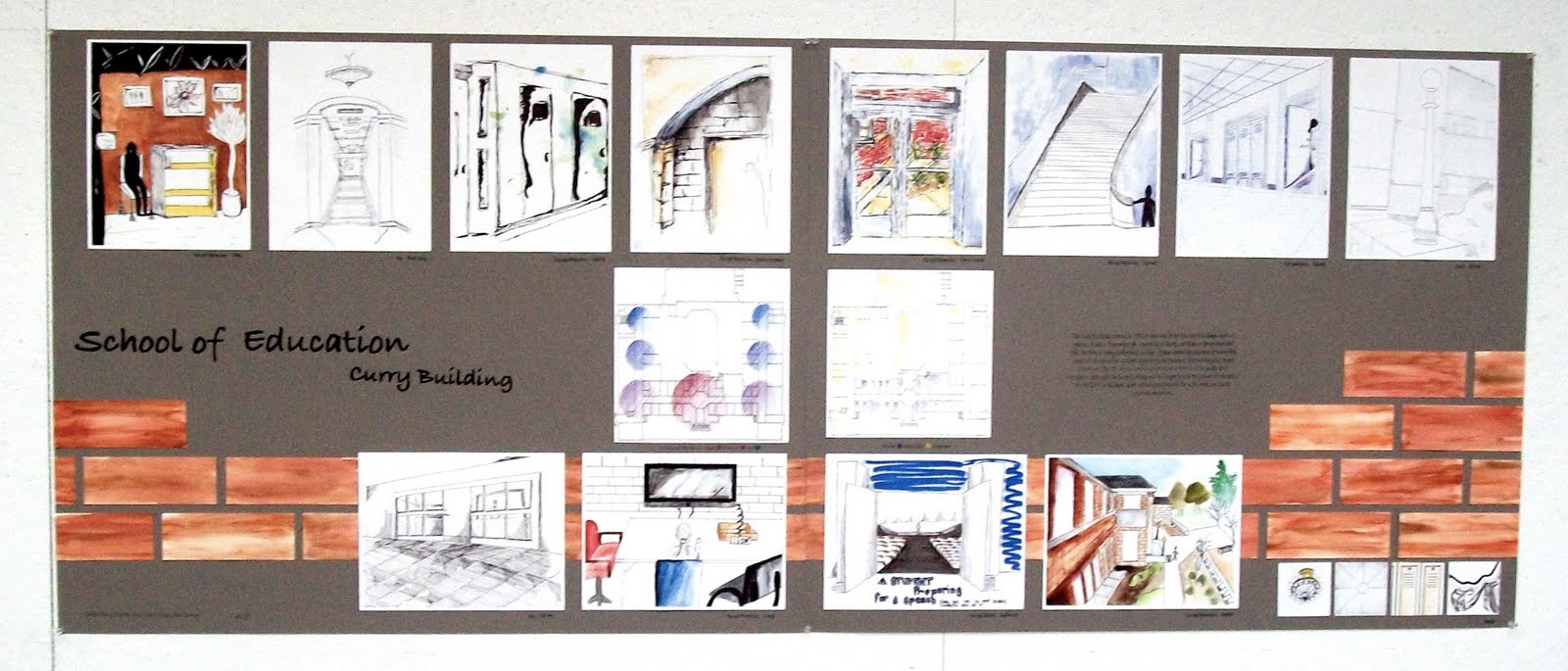 cmb: Curry Building: Display Board