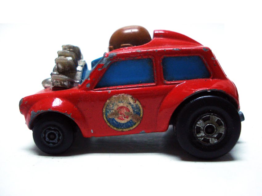 Flaming-Kuda' Diecast Cars: Matchbox's Mini Ha Ha