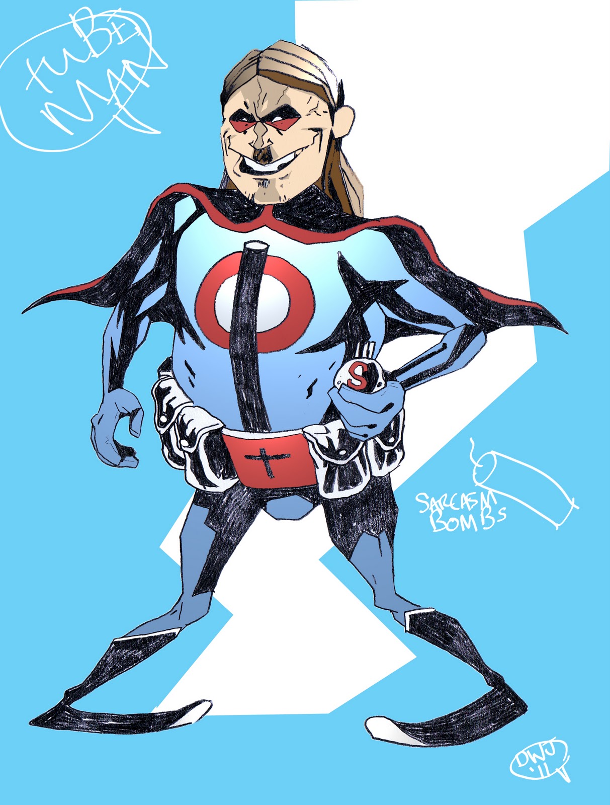 dotdotdot: Richard Herring! TUBE-MAN!