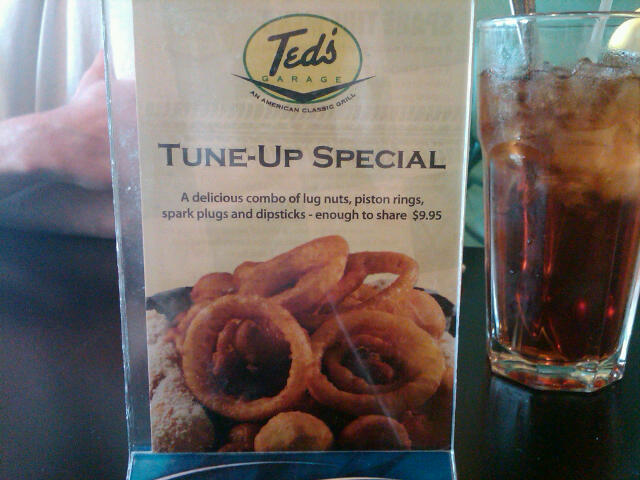 Travel Tales: Ted's Garage - Unique/Retro Dining in Clinton, IL