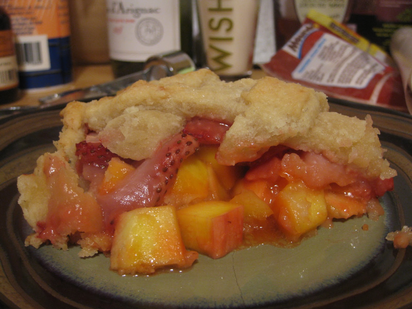 You Bake Me Crazy: Strawberry-Mango Pie