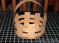 The Pink Elephant: MINI BROWN BAG APPLE BASKET Tutorial