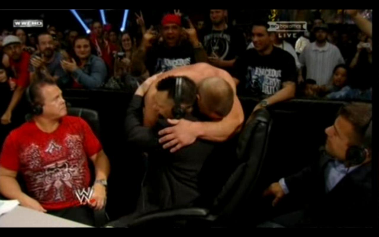The John Cena Blog: .. REASON FOR CENA HUGGING MICHAEL COLE