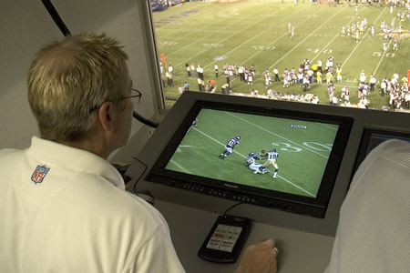 Amerikai Football: Az instant replay challenge rendszer