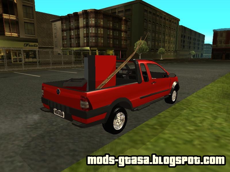 Mods GTA San Andreas: Fiat Strada Adventure