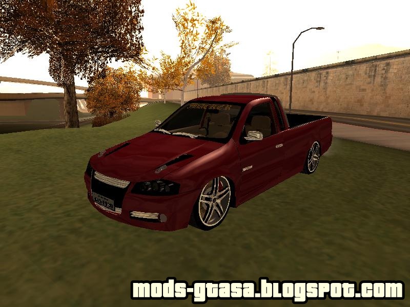 Mods GTA San Andreas: VW Saveiro G4 JHAcker Edition