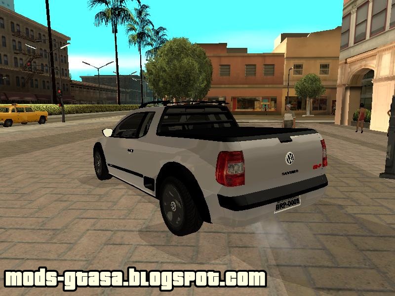 Mods GTA San Andreas: VW Saveiro Trooper 2009