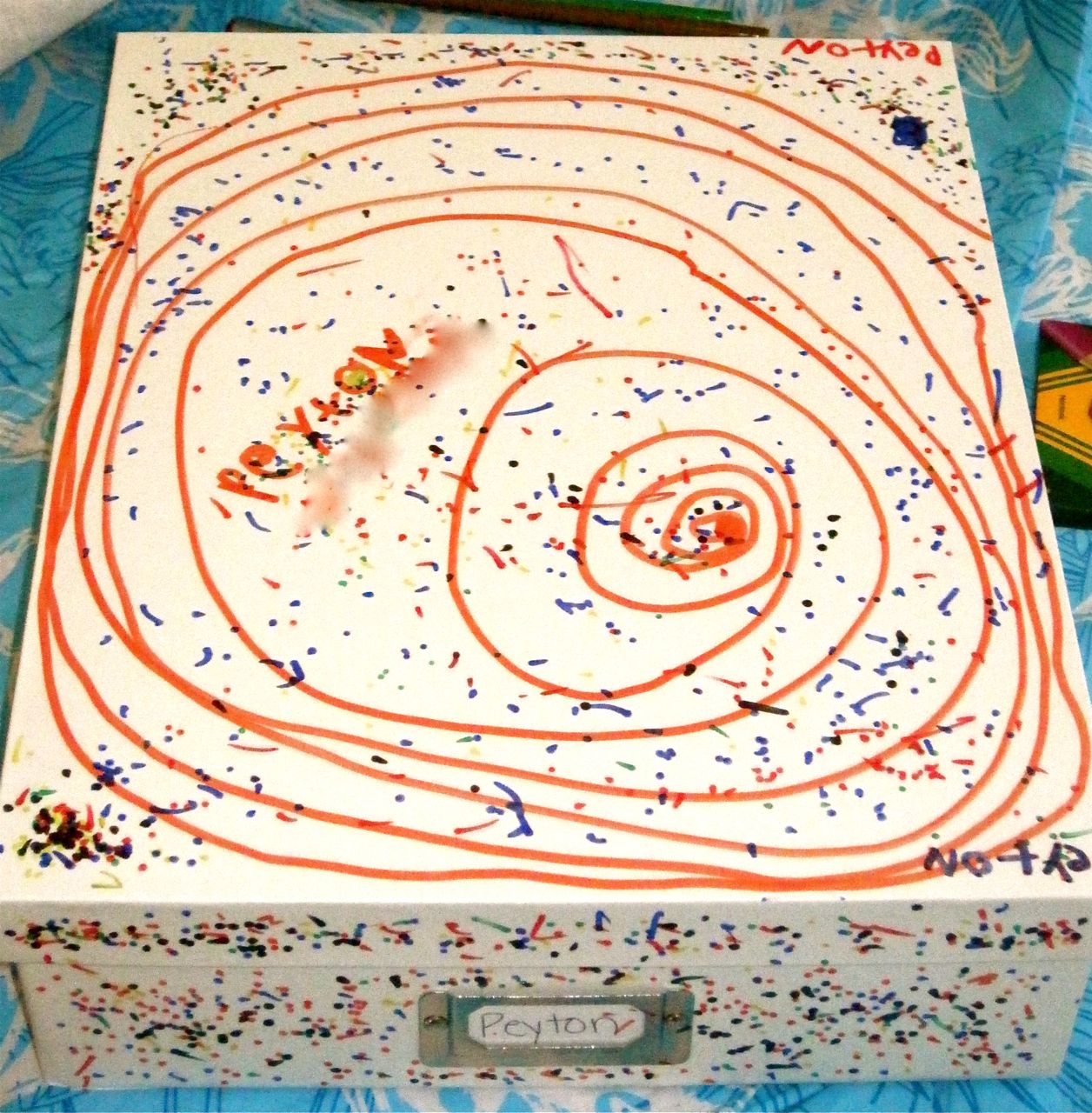 Smart-Bottom Enterprises: Schoolwork Organization Box