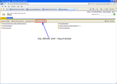 Microsoft Technology: SQL Server 2005 - Report Builder