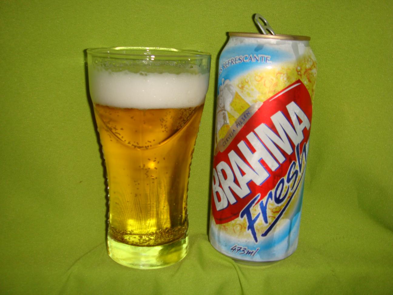 RECETAS Y ALGO MAS: BRAHMA FRESH CERVEJA PILSEN