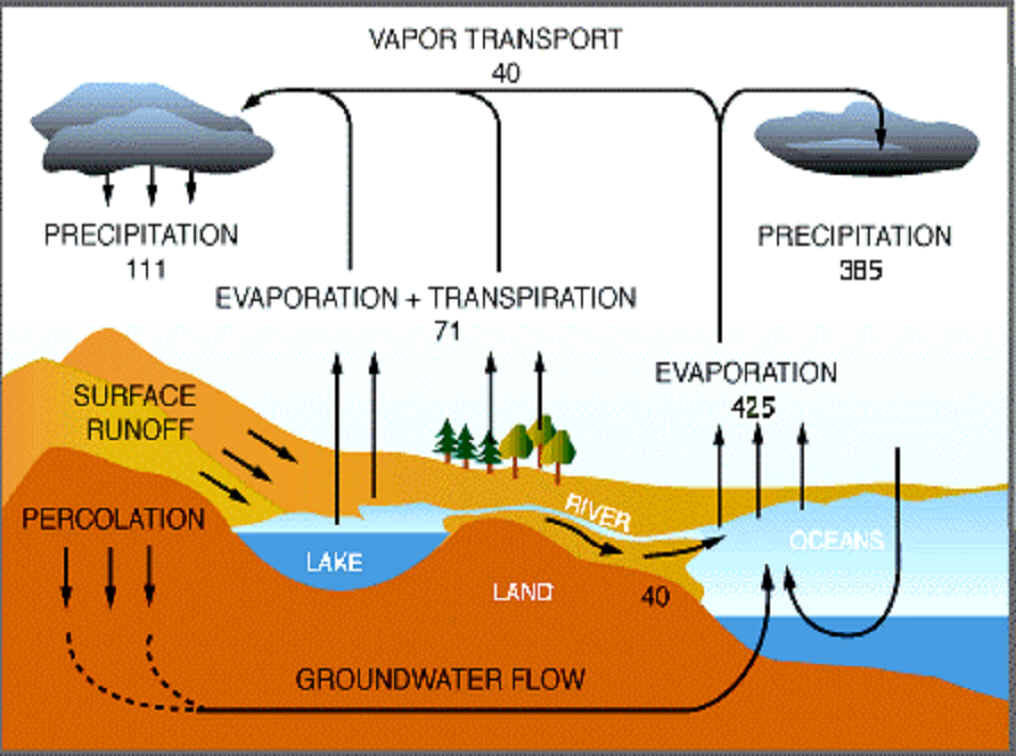 water cycle and cloud formation