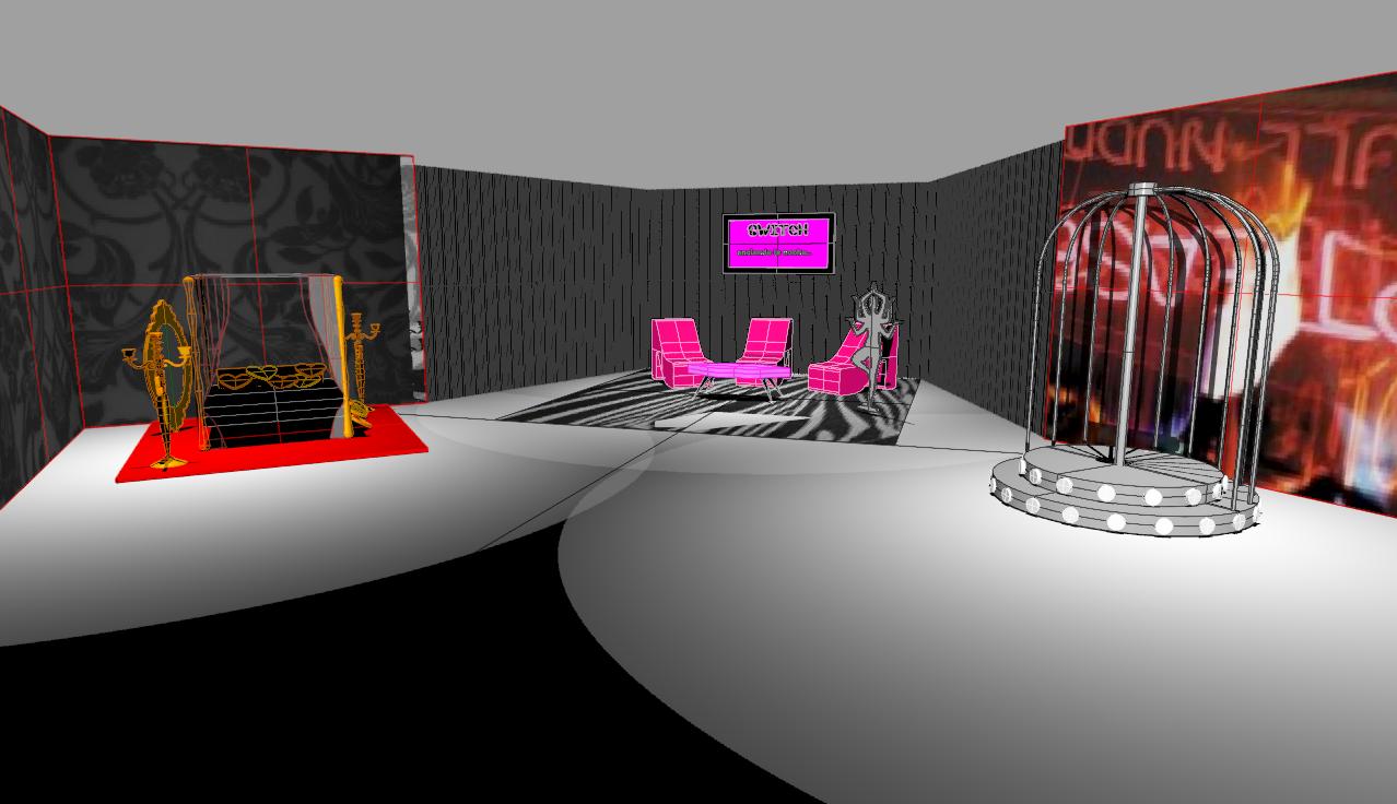 DISEÑO VISUAL, ESCENOGRAFIAS, DIRECCIÓN DE ARTE: DISEÑO VISUAL SET DE TV