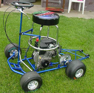Barstool Racer | Go kart, Bar stools, Diy go kart
