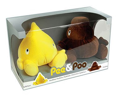 i - first person singular: Pee&Poo Plushies